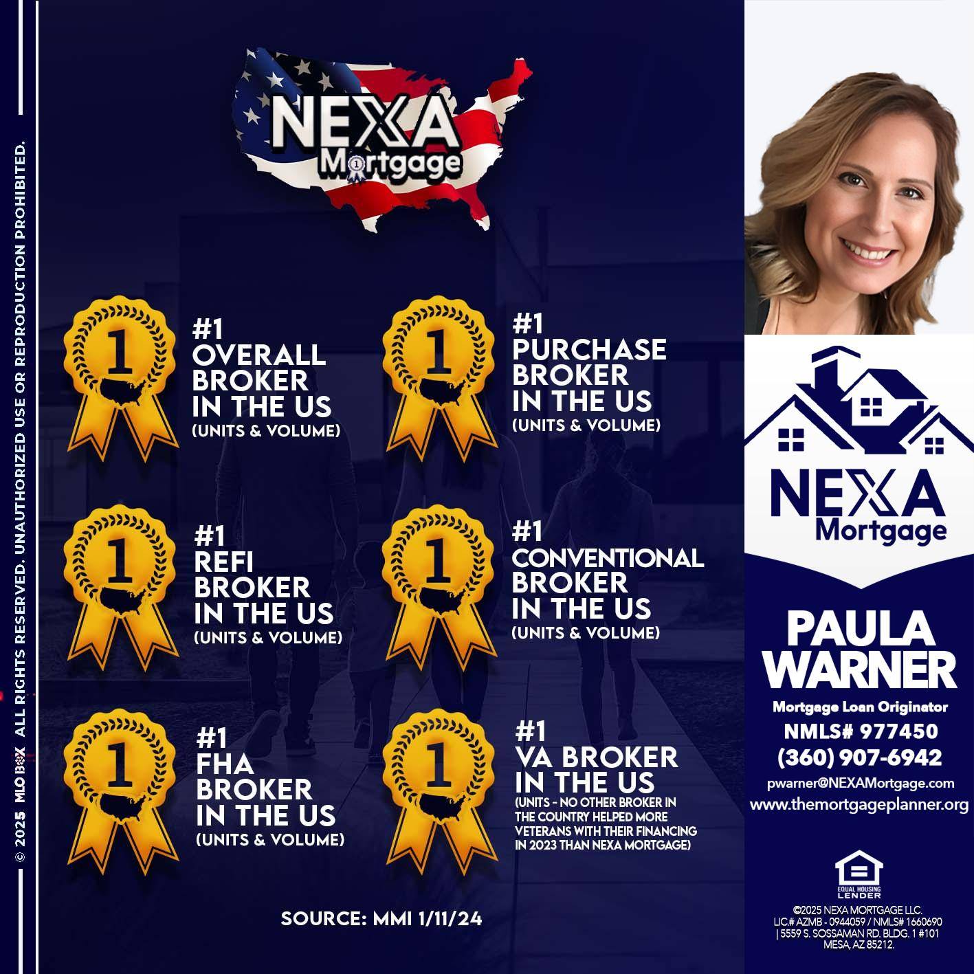 #1 - Paula Warner -Mortgage Loan Originator